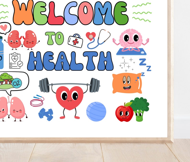 Welcome to Health Printable Poster, Health Office Welcome Sign, School ...