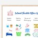 School Nurse Poster, School Health Office Decor, Student Health Wall ...