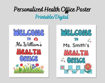 SET OF 12 School Nurse Clinic Posters Office Decoration - Etsy