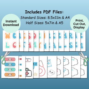 Meet the Nurse Bulletin Board Kit: Pastel School Decor (PDF Printable ...