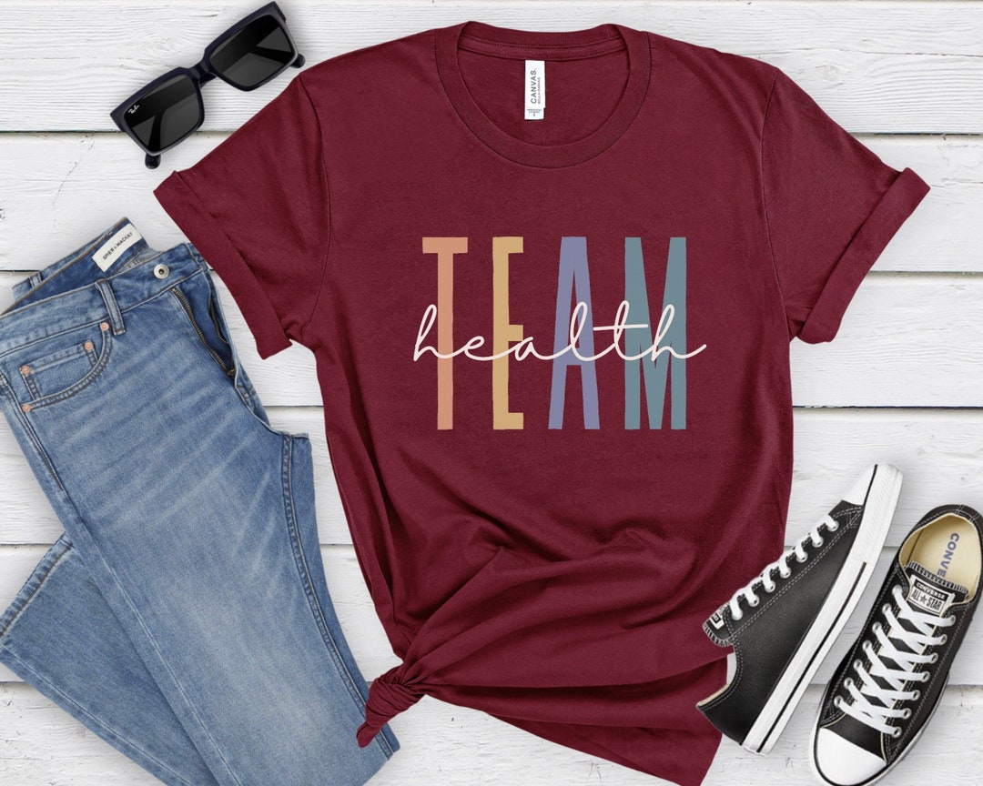 Health Team Shirt, School Health Squad Tee, Unisex Group Apparel ...