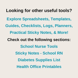 School Nurse Medication Log Spreadsheet School Nurse Medication ...