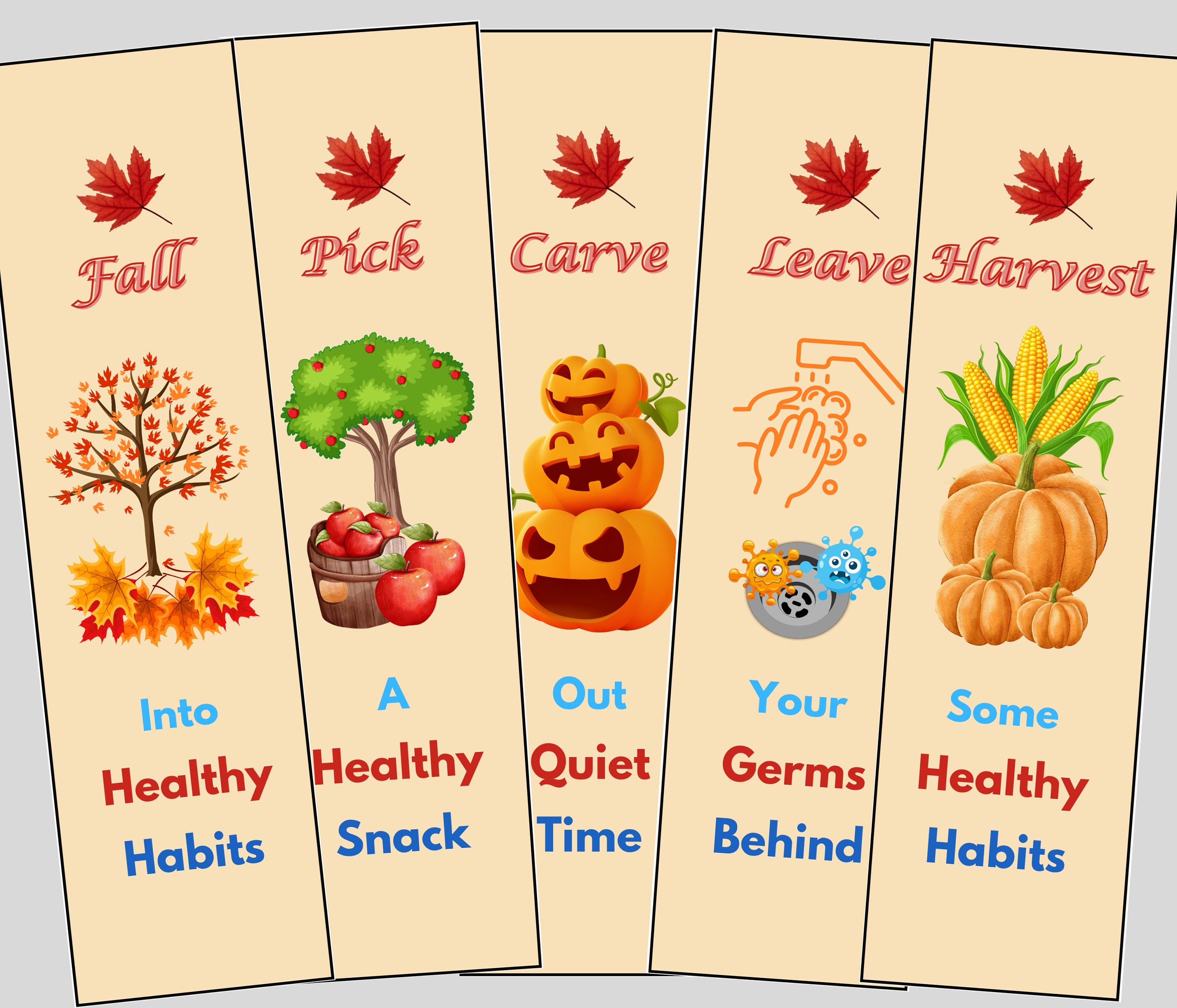 School Nurse Printable Bookmark Back to School Health - Etsy Australia