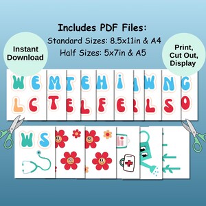 Health Office Bulletin Board Kit, School Nurse Bulletin Board Set ...