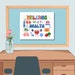 Health Office Welcome Sign, Cute Clinic Decor, Health Class Poster ...