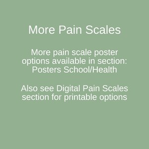 Teddy Bear Pediatric Pain Scale Poster, Kids Pain Chart, Child Pain ...