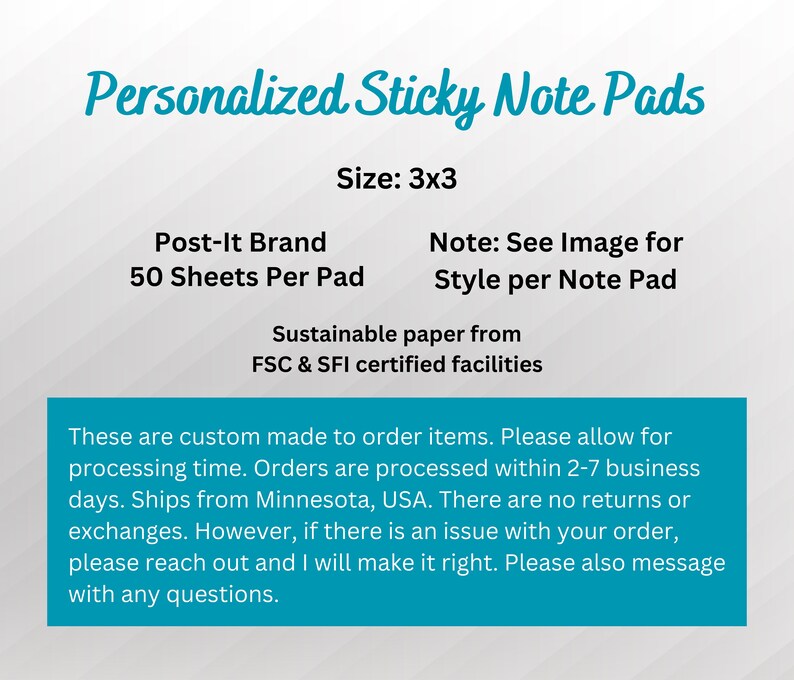 Personalized Nurse Sticky Notes, Custom Nurse Note Pad With Name, Gift ...