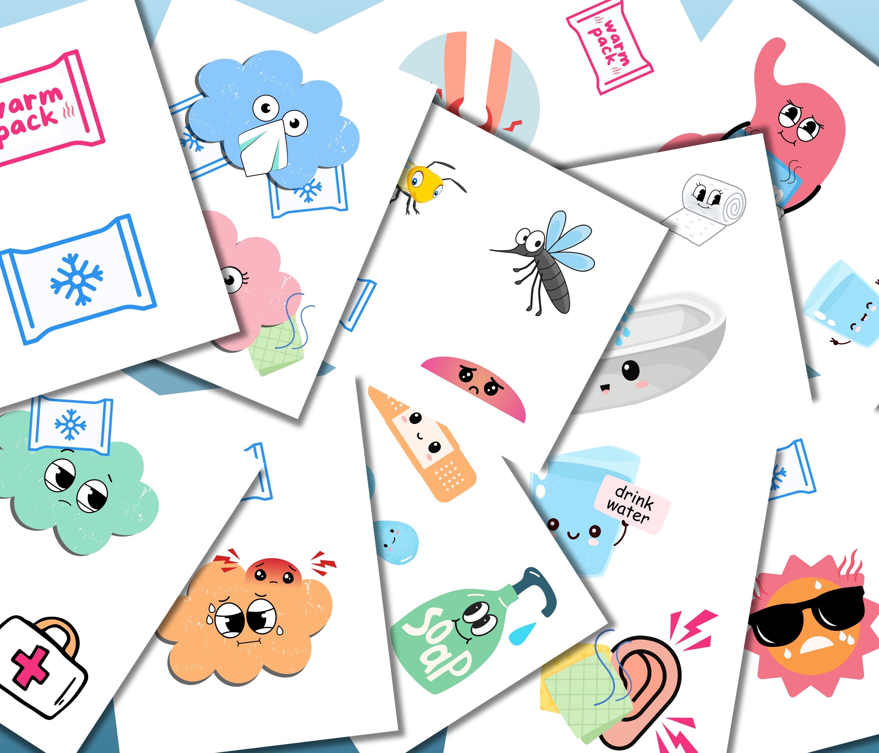 First Aid Bulletin Board Kit: School Nurse Office Decor (PDF Printable ...