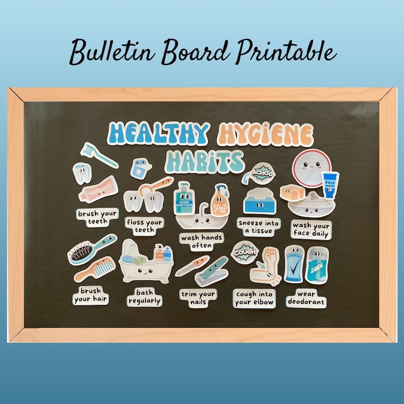 Personal Hygiene Poster - Etsy