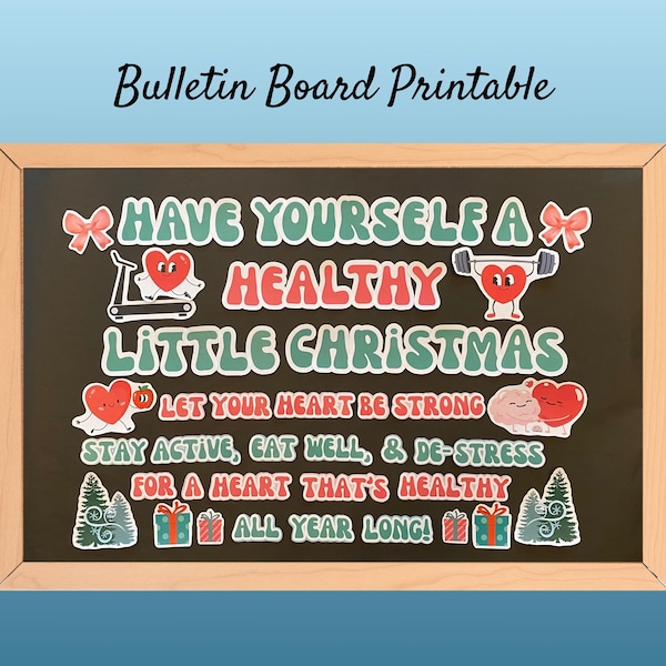 Heart Health Bulletin Boards - Etsy