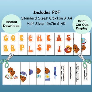 Healthy Sleep Habits Bulletin Board Kit: Fall School Nurse Decor (PDF ...