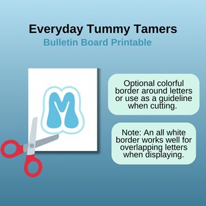 Stomachache Bulletin Board Kit: Tummy Tamers - School Nurse Classroom ...