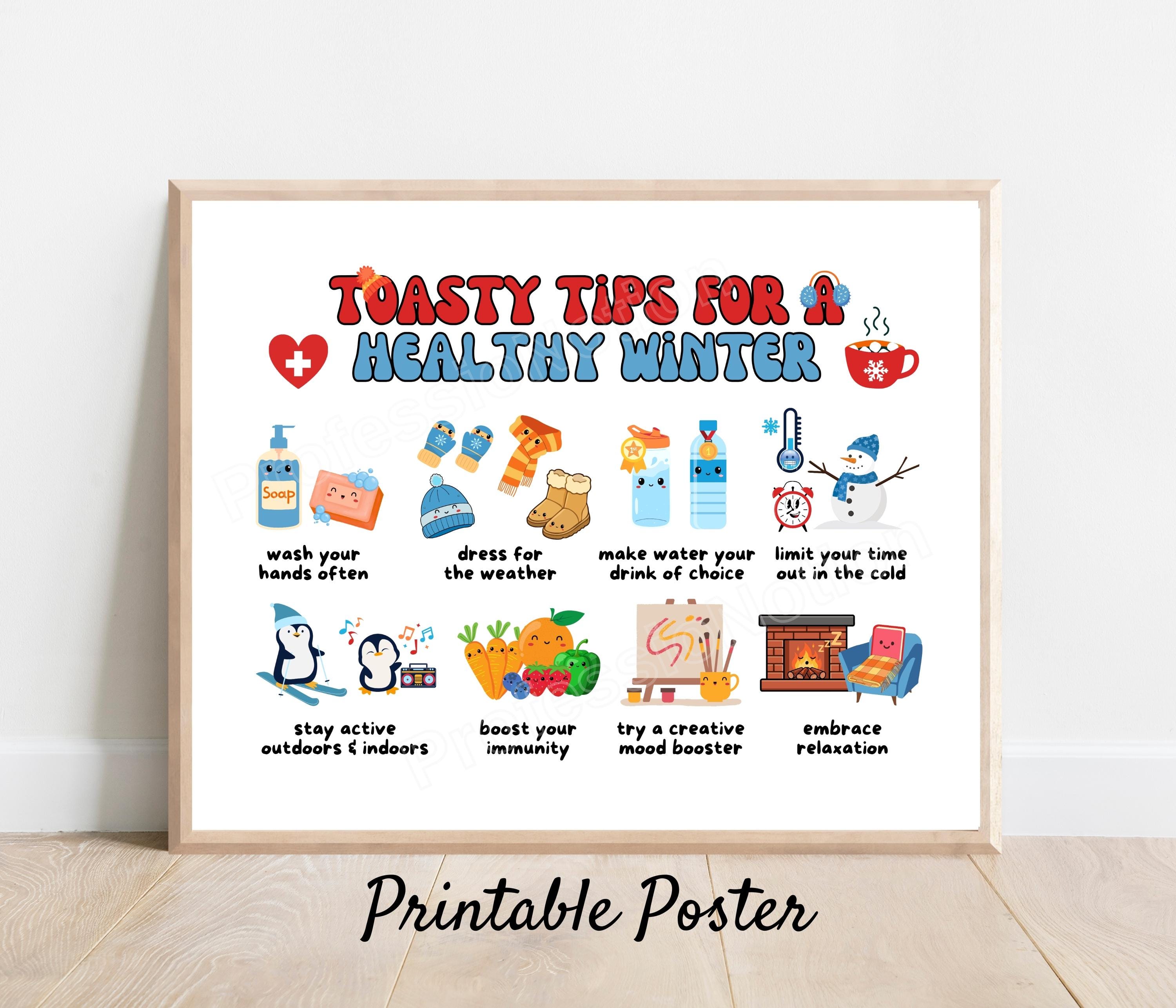 Staying Healthy Poster Ideas
