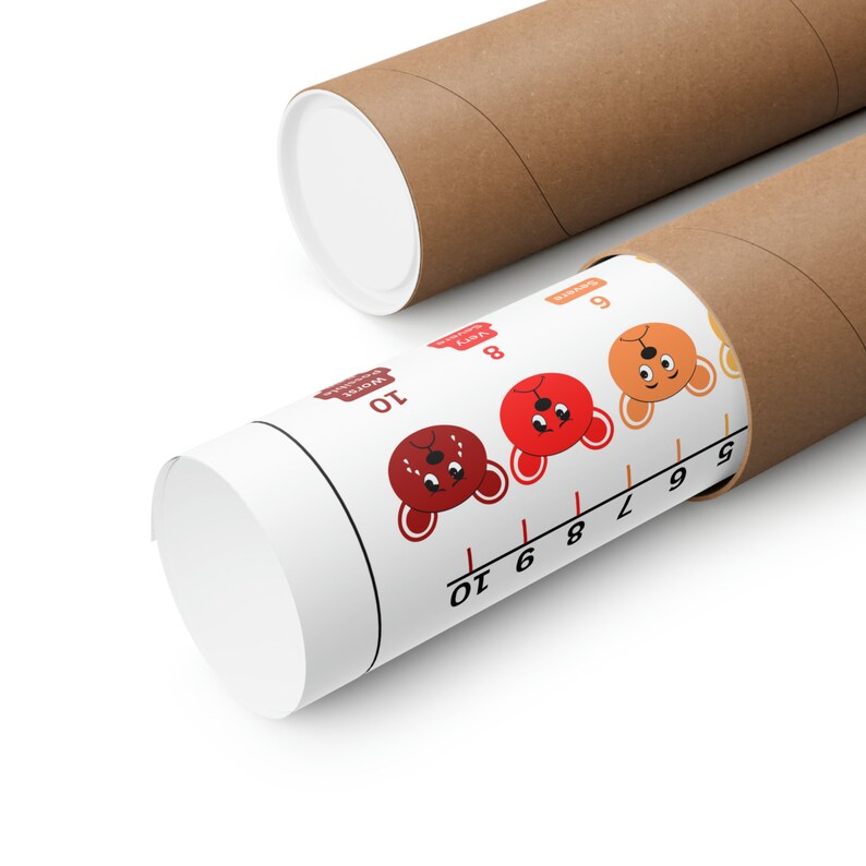 Brave Bear Pain Scale Poster, Pain Assessment Scale, School Nurse Pain ...