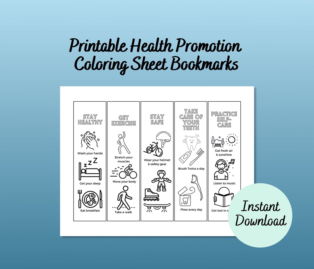 School Nurse Printable Bookmark, School Nurse Coloring Sheet, Printable ...