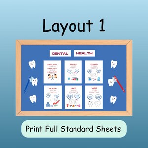 Bulletin Board Kit School Nurse, Bulletin Board Set, Dental Awareness ...