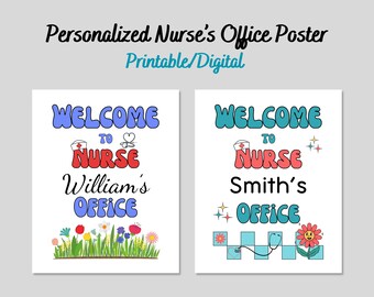 SET OF 12 School Nurse Clinic Posters Office Decoration - Etsy