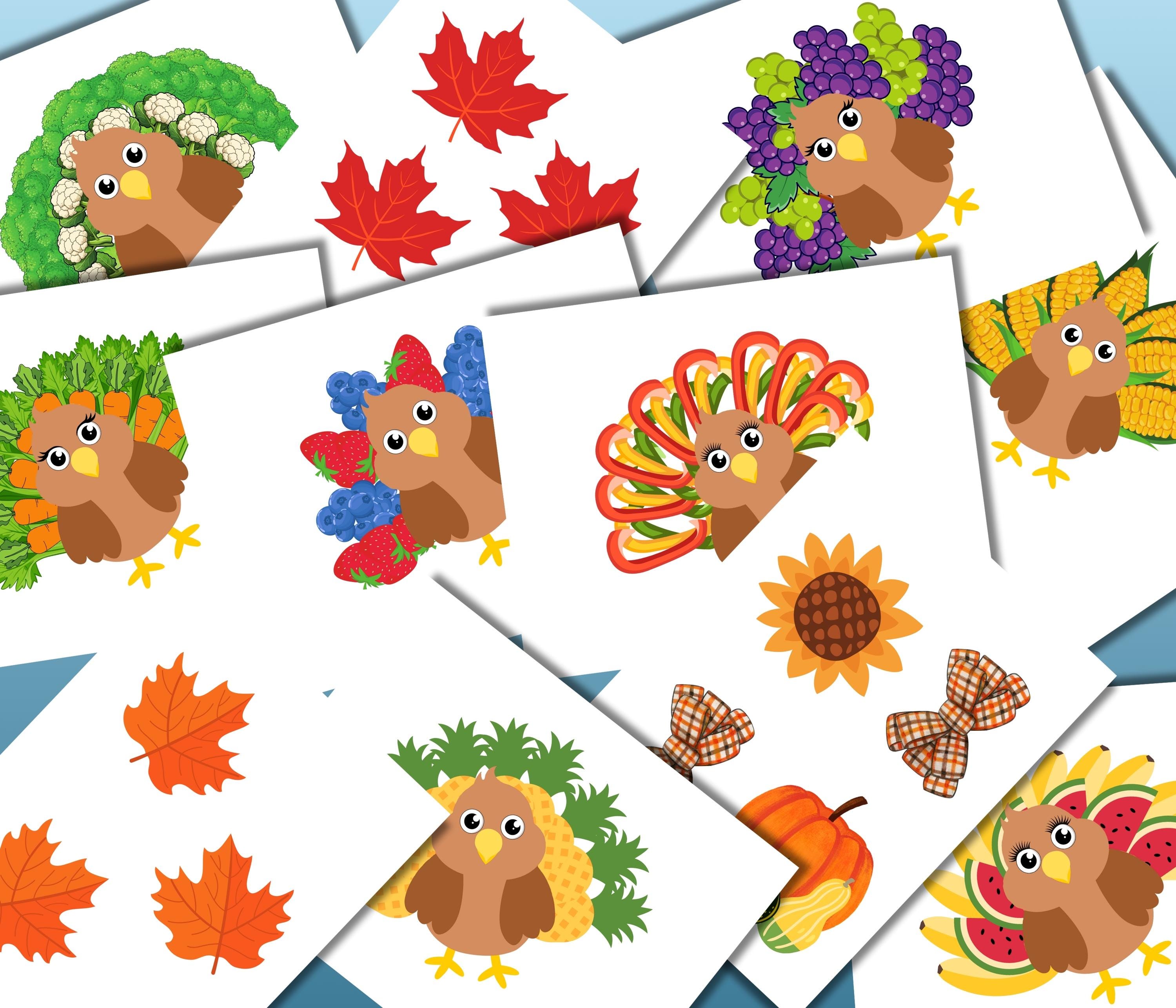 Thanksgiving Bulletin Board Kit: Fall Healthy Habits Nutrition Decor ...
