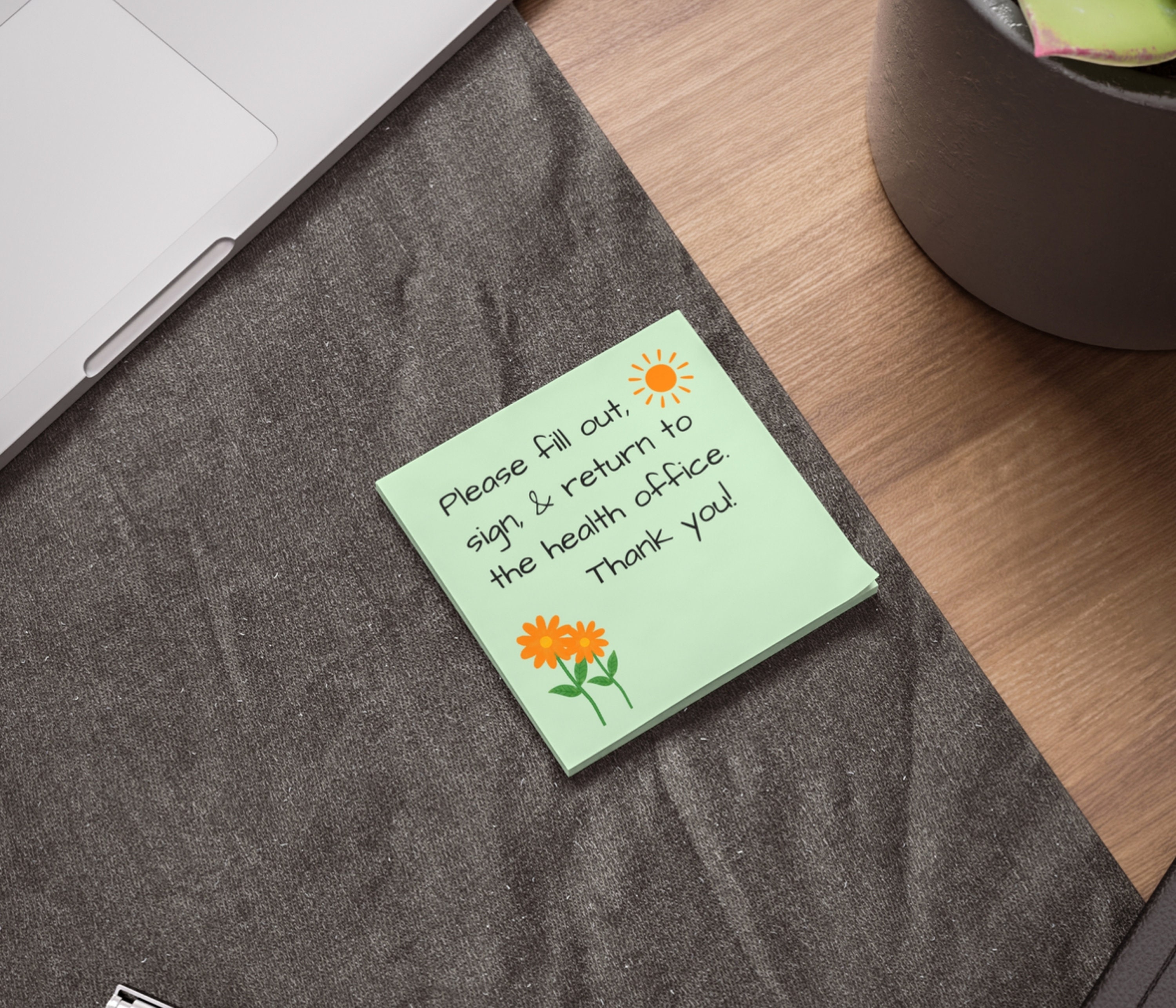 School Nurse Sticky Notes, School Nurse Post-it®, Stylish School Nurse ...