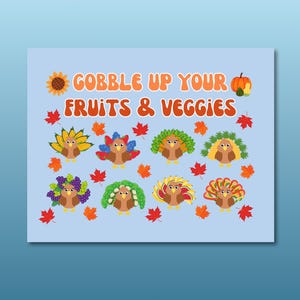 November Healthy Habits School Nurse Poster, Thanksgiving School Health ...