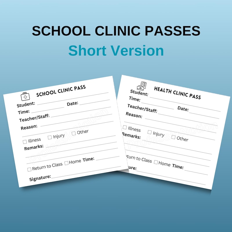 Clinic Pass - Etsy