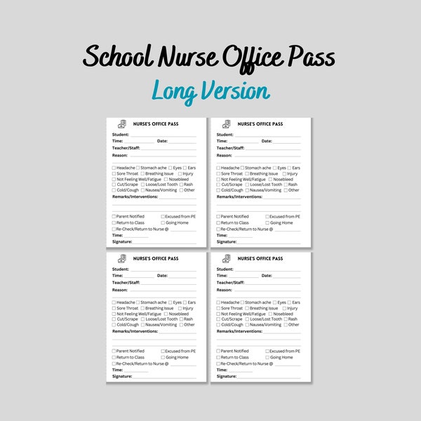 School Nurse Office - Etsy