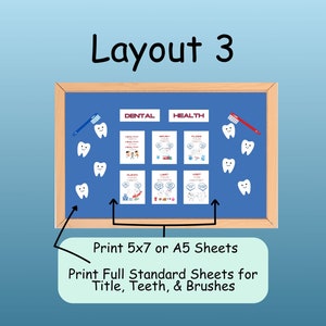 Bulletin Board Kit School Nurse, Bulletin Board Set, Dental Awareness ...
