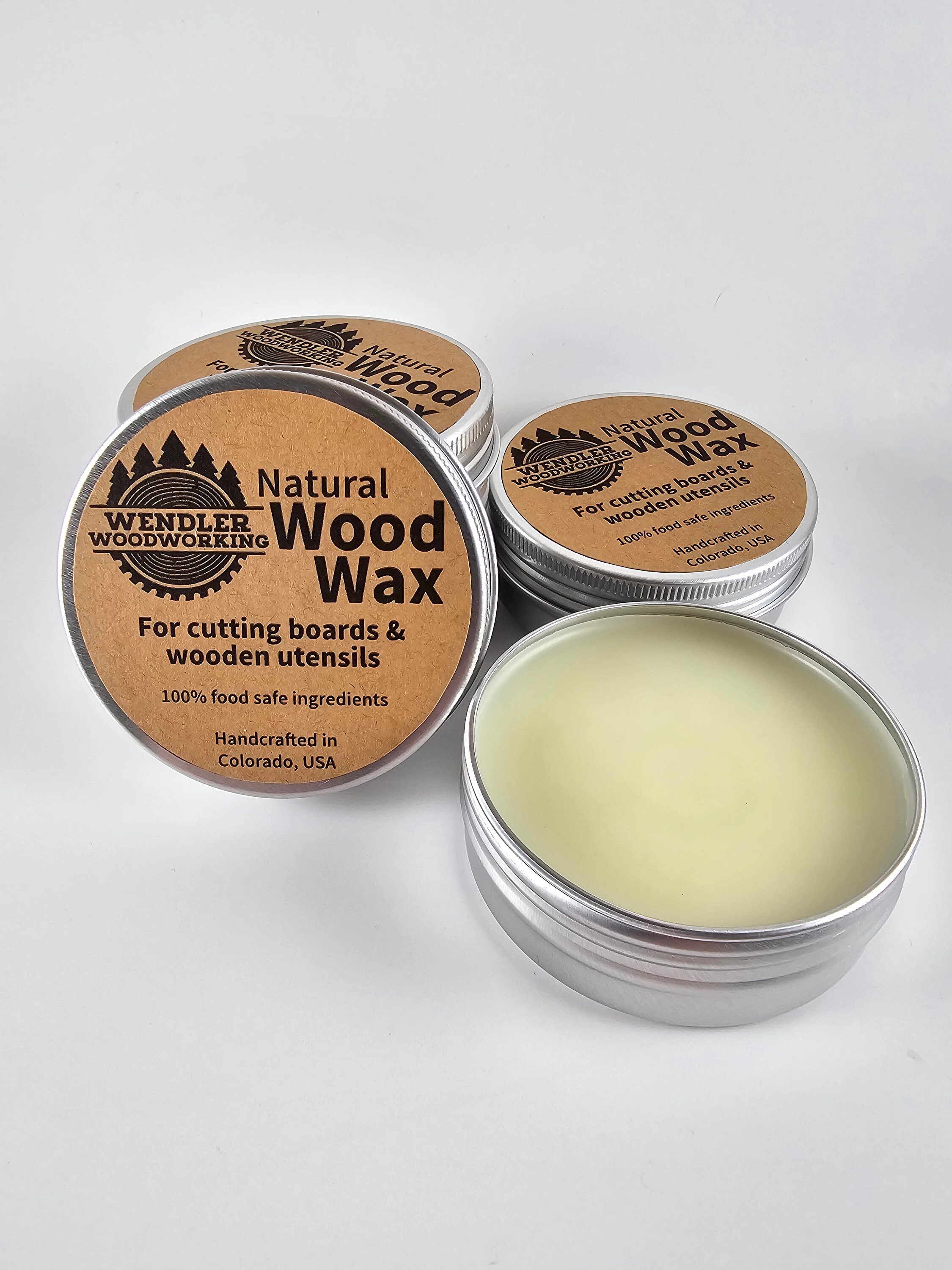All Natural Cutting Board Wax, Butcher Block Conditioner, Board Butter ...