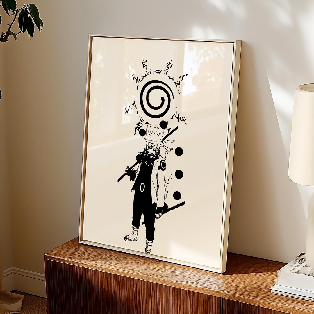 Uzumaki Naruto Poster, Naruto Poster, Naruto Wall Art, Naruto Shippuden ...