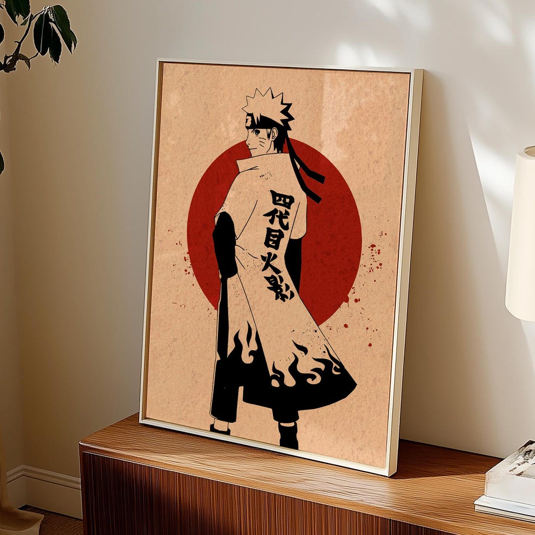 Uzumaki Naruto Poster, Naruto Poster, Naruto Wall Art, Naruto Shippuden ...