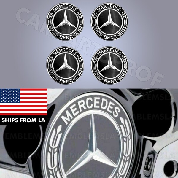 Mercedes Benz Center Cap Stickers - Etsy