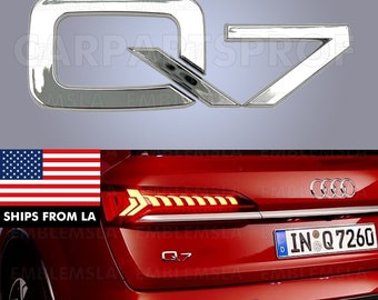 Audi Q7 Rear Emblem - Etsy
