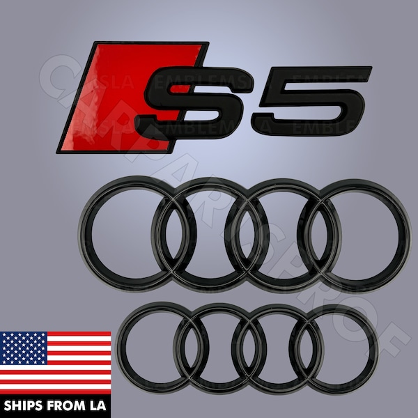 Audi S5 Sportback Emblem - Etsy