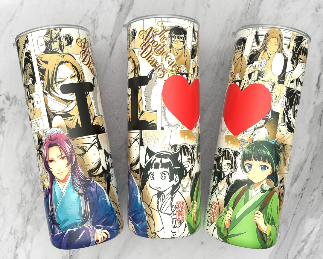 3 Anime Wrap, Bundles Wrap,anime Sublimation Wrap Designs, Anime 20 Oz ...