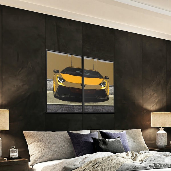 Lambo Poster - Etsy