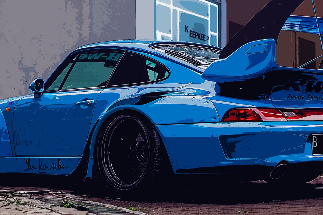 RWB Porsche Digital Download, Porsche 911 Computer Wallpaper / Desktop ...