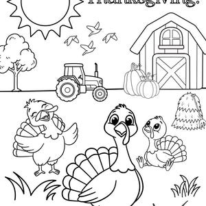 Thanksgiving Coloring Pages & Activity Printables | Printable Fall ...