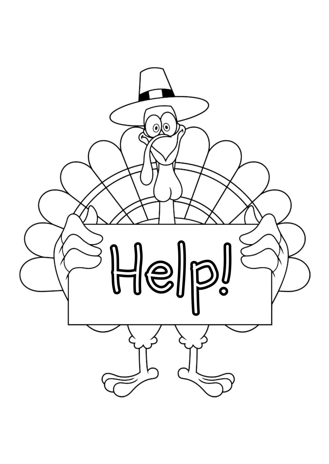 Thanksgiving Coloring Pages & Activity Printables | Printable Fall ...