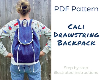 London Backpack PDF Sewing Pattern - Etsy