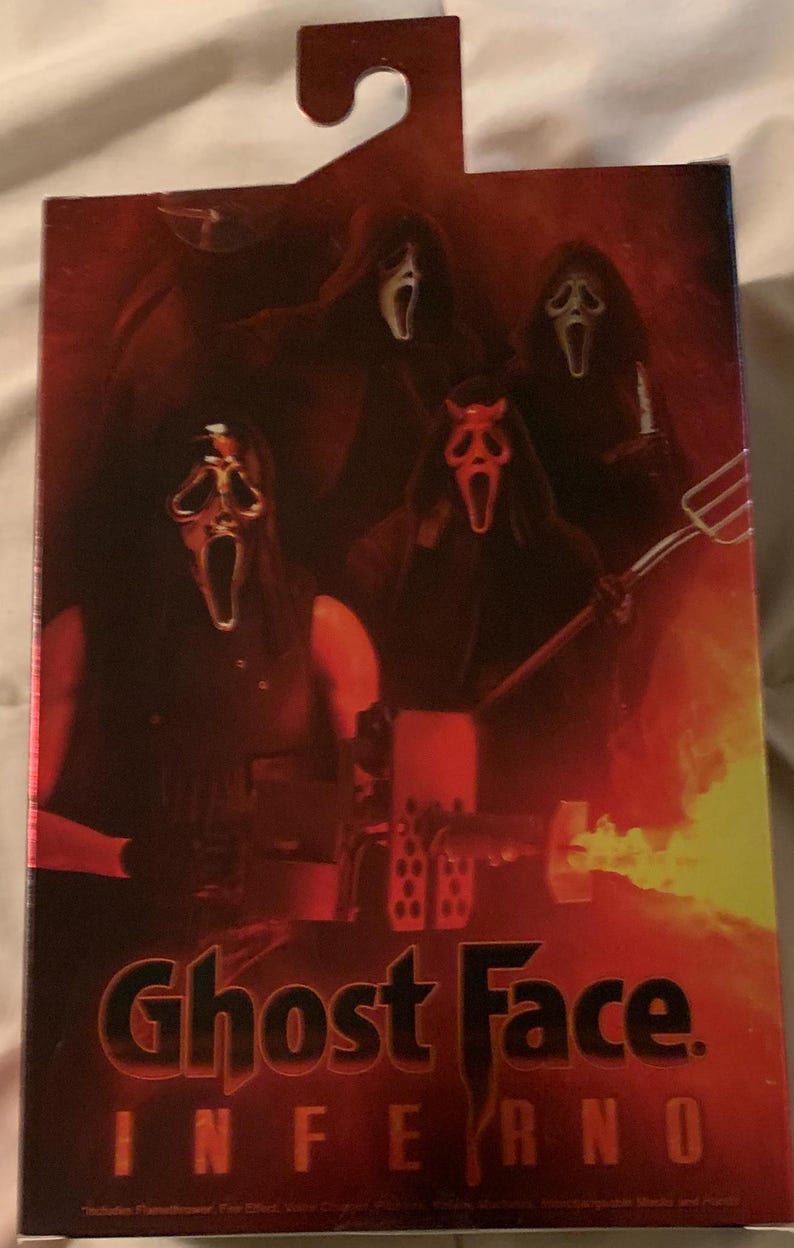 Neca Ghost Face Inferno 7 Action Figure - Etsy