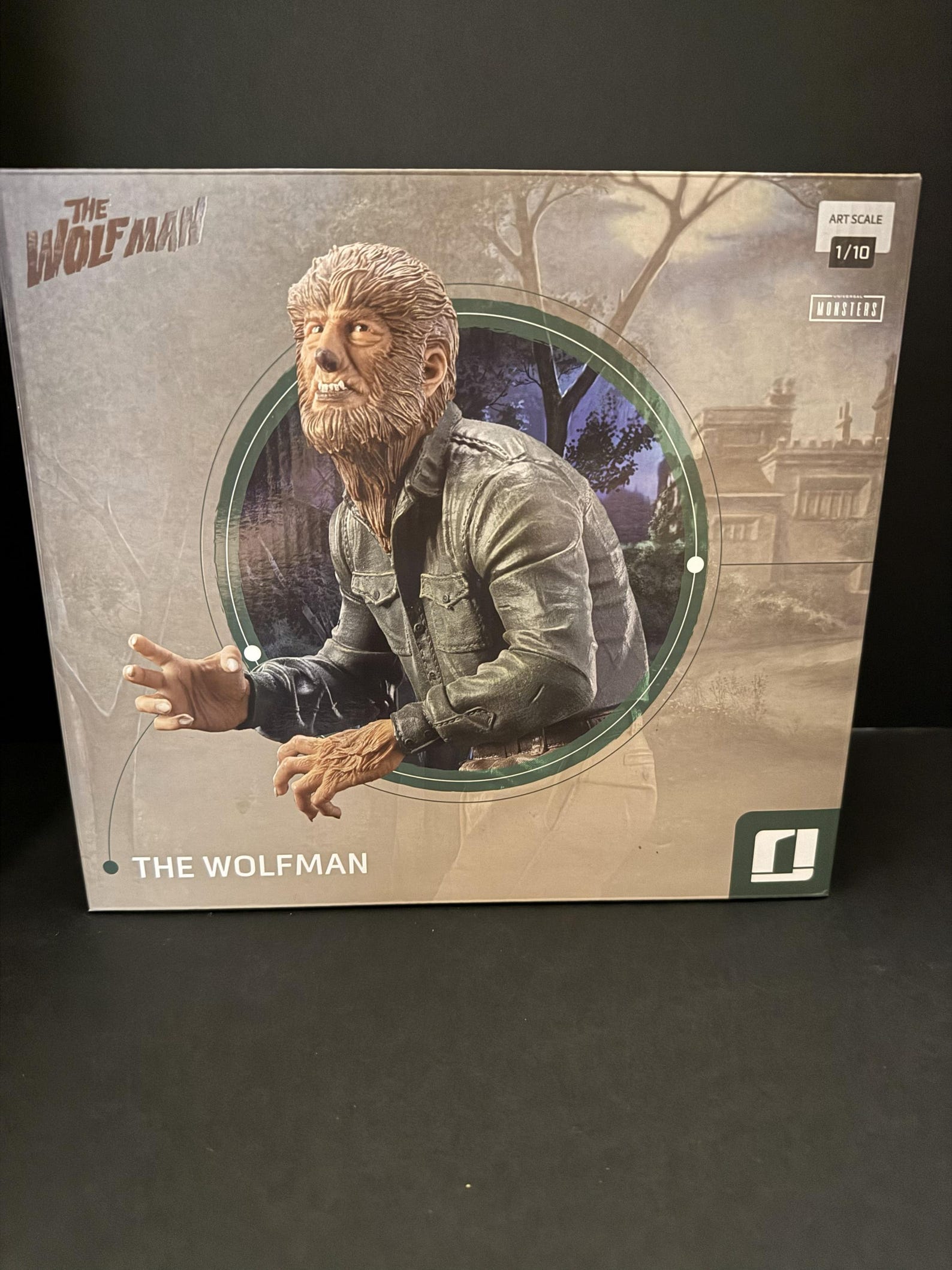 Iron Studios Universal Monsters the Wolfman Art Scale 1/10 Resin Statue ...
