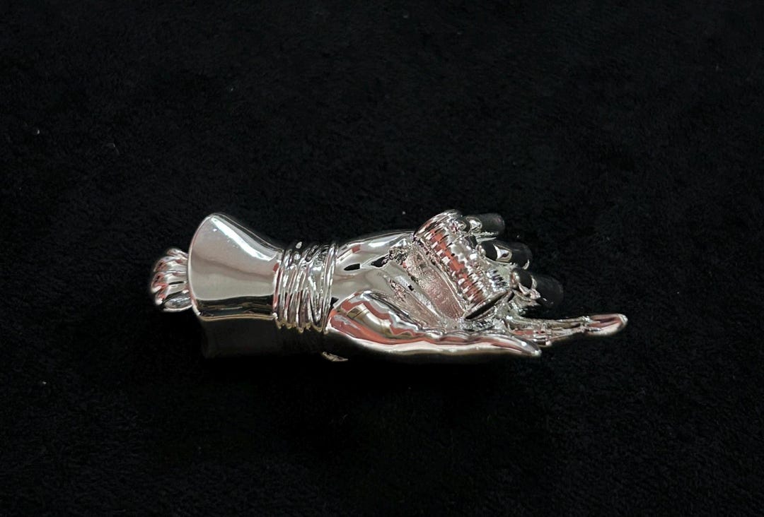 Ariadne’s Hand • Greek Mythology Inspired Pendant • Silver Plated ...