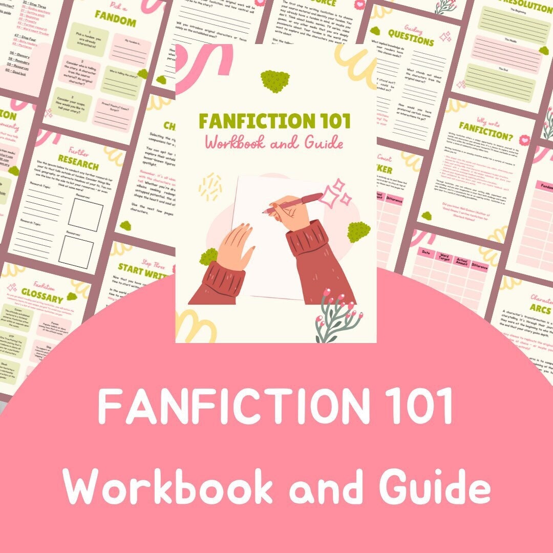 Fanfiction 101 Workbook and Guide | How to Write Fanfiction | All About ...