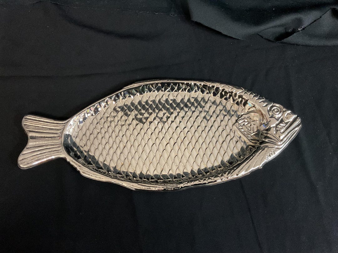 Vintage Reed & Barton Fish Shaped Silver Plated Platter 18.5” X 8” - Etsy