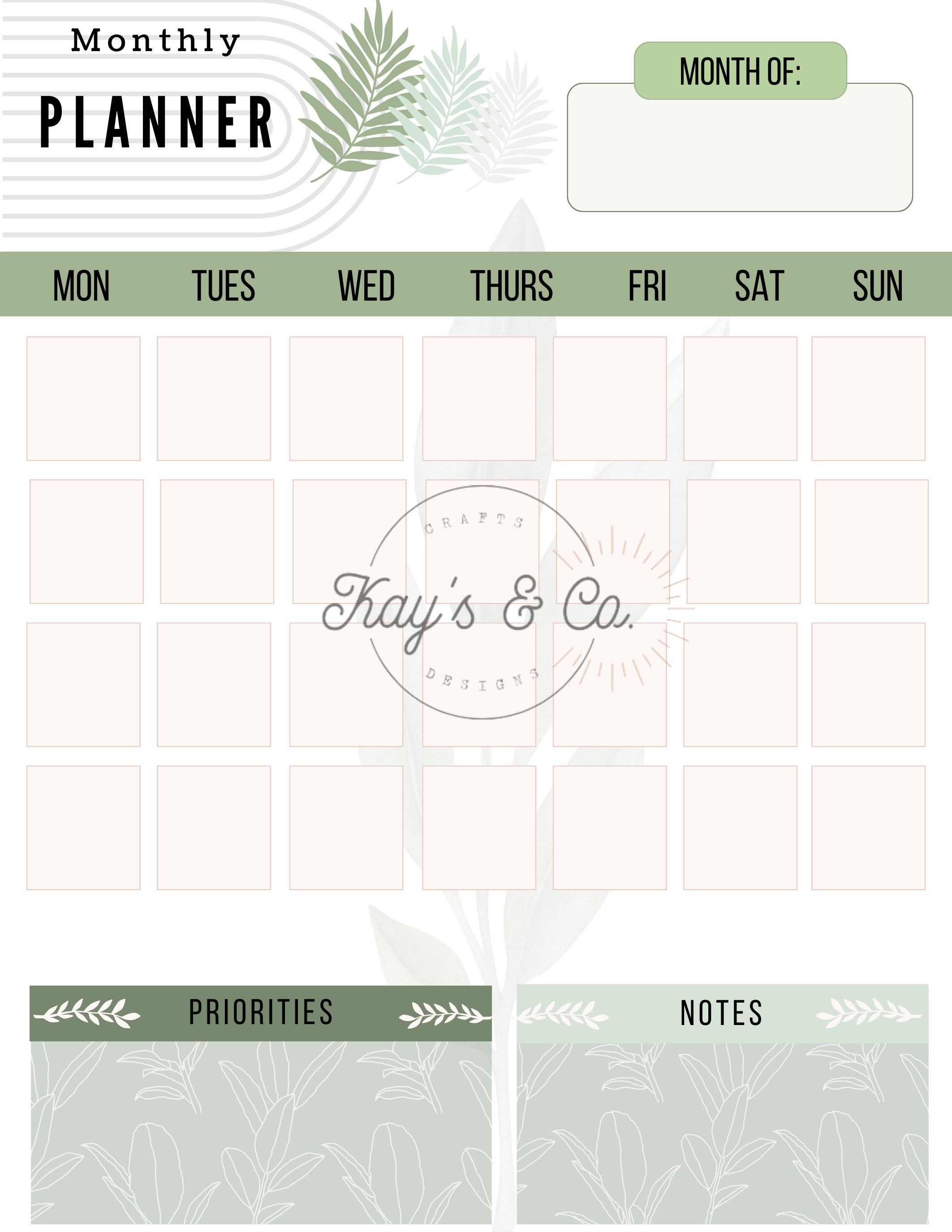 Planner Bundle, Daily Planner, Weekly Planner, Monthly Planner, Journal ...