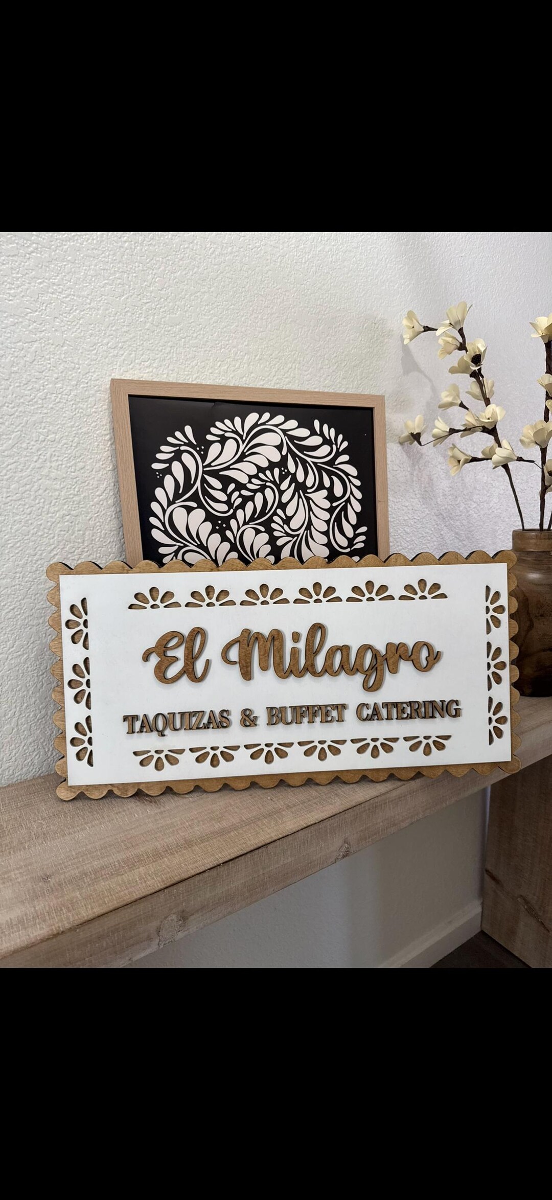Papel Picado Business Sign | Catering Sign | Taquiza Sign - Etsy Canada