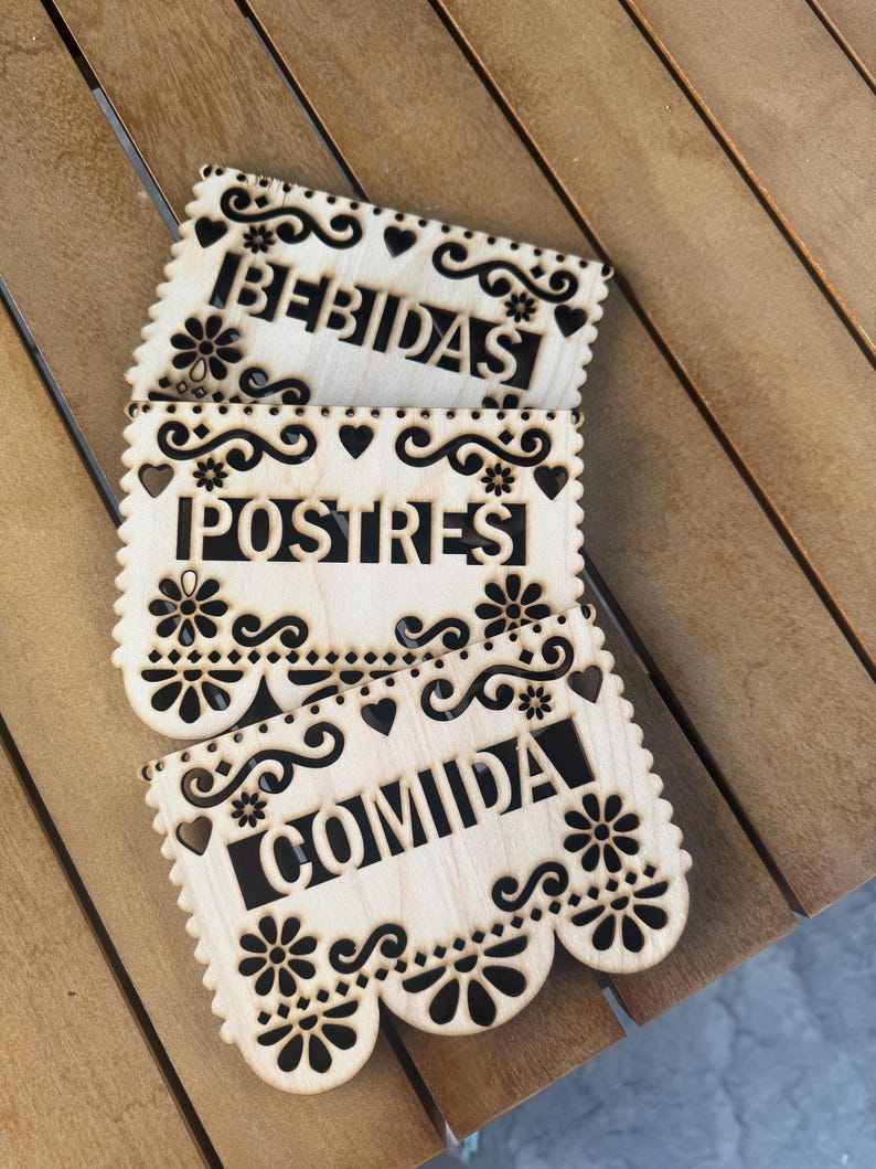 Personalized Cafecito Sign - Papel Picado Inspired Mexican Coffee Decor ...