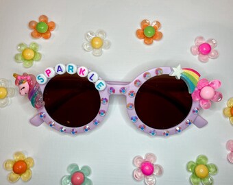 Dream Unicorn Sunnies, Custom Kids Sunglasses, Unicorn Party Favor ...