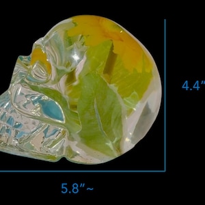 Xtra Large Epoxy Resin Skull - Etsy