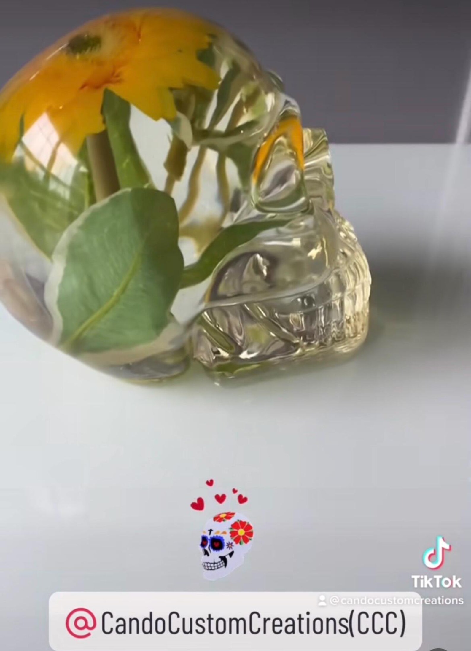 Xtra Large Epoxy Resin Skull - Etsy